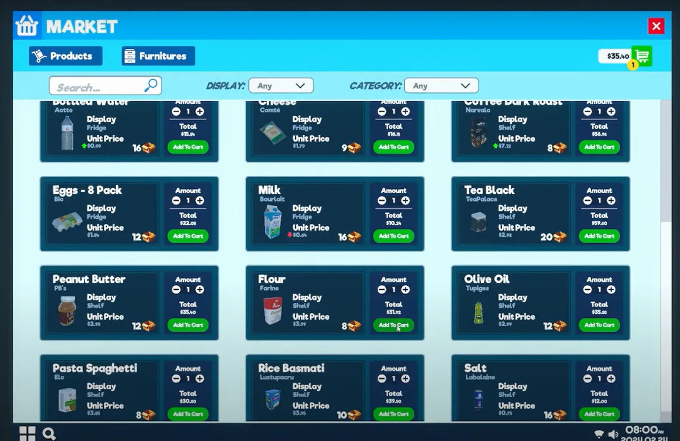 Supermarket Simulator Tips: How To Restock And Shelving Products ...