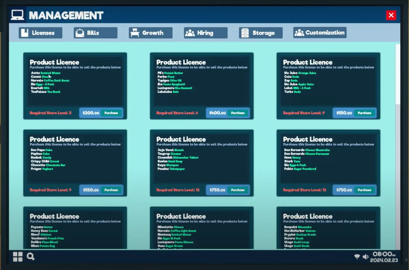 Supermarket Simulator – Product Licenses Guide With Tips And Tricks ...
